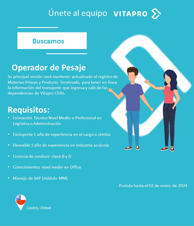 ¡Oportunidades de Empleo en Vitapro SA